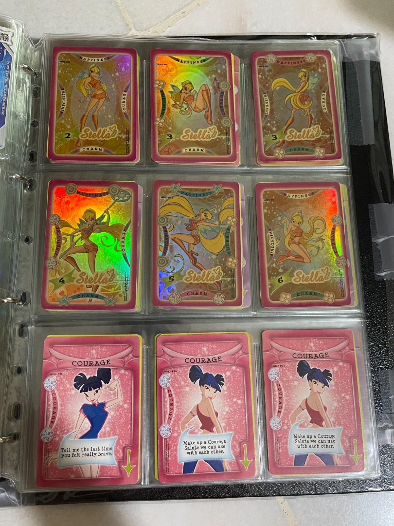 Winx Club Collectable Cards, Hobbies & Toys, Toys & Games on Carousell