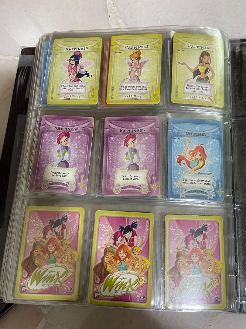 Winx Club Collectable Cards, Hobbies & Toys, Toys & Games on Carousell