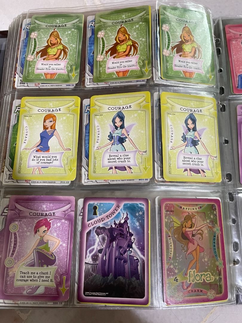 Winx Club Collectable Cards, Hobbies & Toys, Toys & Games on Carousell