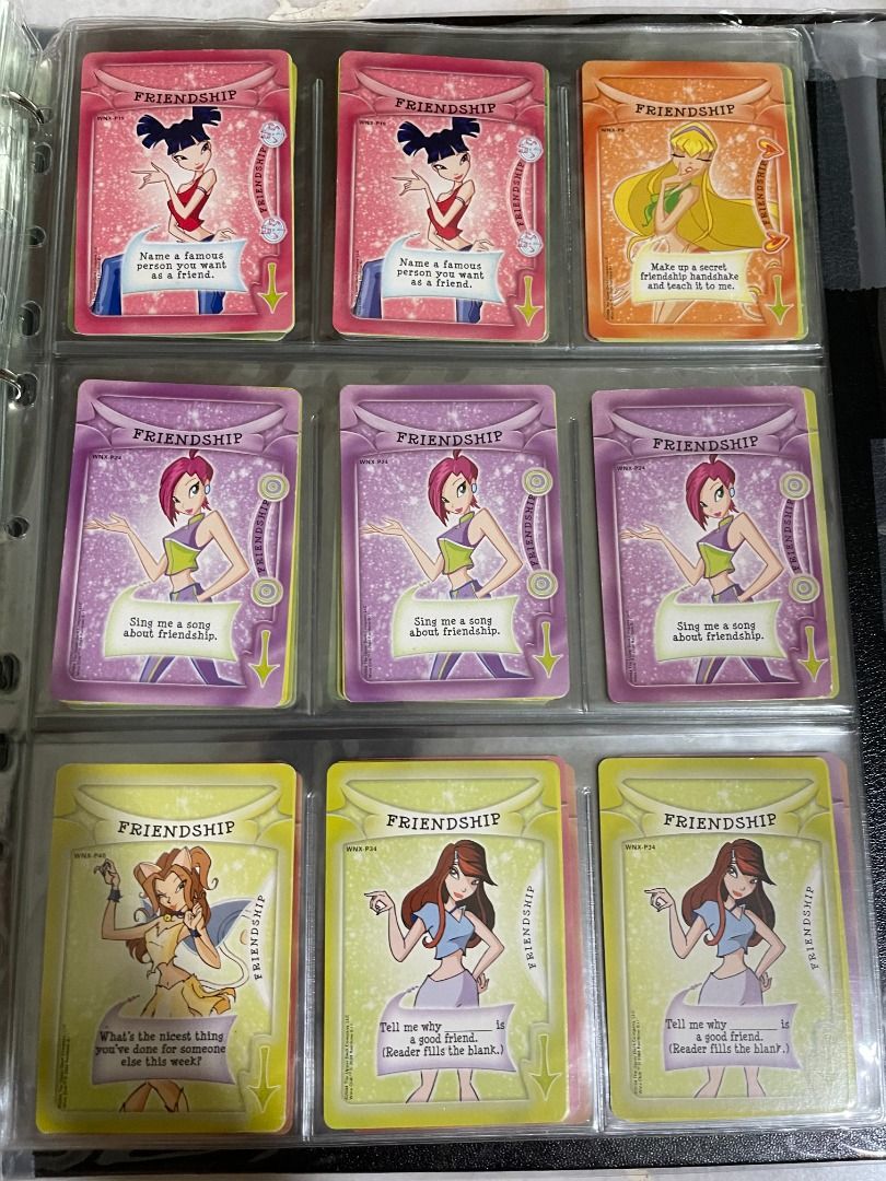Winx Club Collectable Cards, Hobbies & Toys, Toys & Games on Carousell