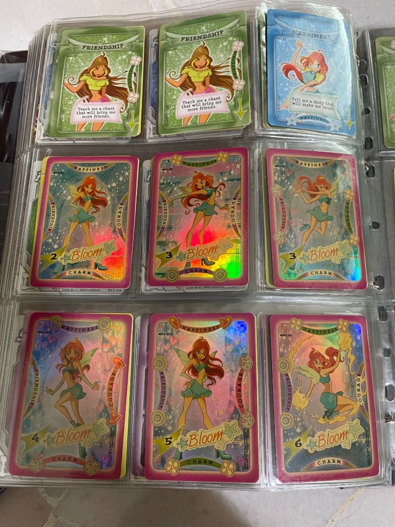 Winx Club Collectable Cards, Hobbies & Toys, Toys & Games on Carousell