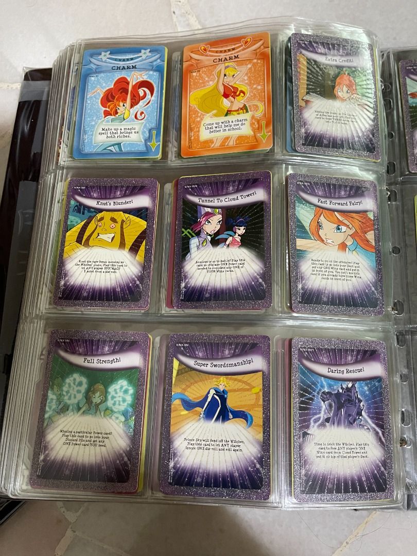 Winx Club Collectable Cards, Hobbies & Toys, Toys & Games on Carousell