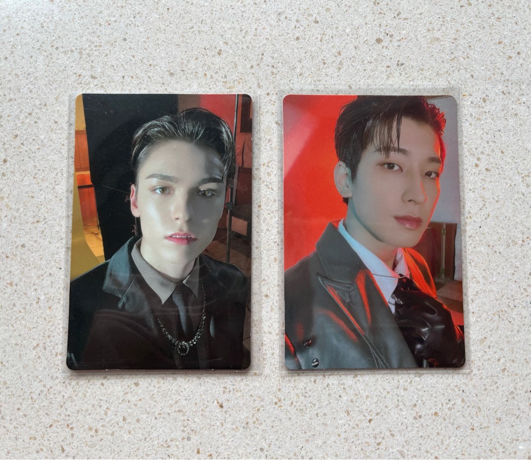 [wts/wtt] svt vernon & wonwoo attacca pc /photocards (seventeen ...