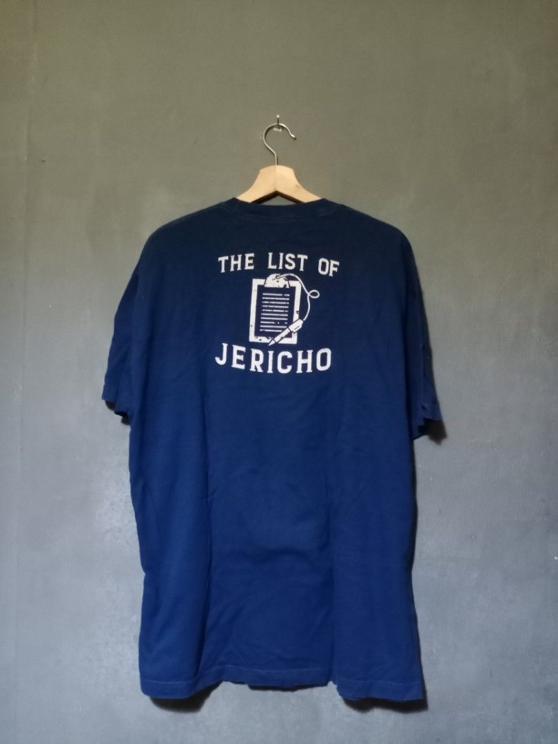WWE JERICHO TSHIRT, Men's Fashion, Tops & Sets, Tshirts & Polo Shirts ...