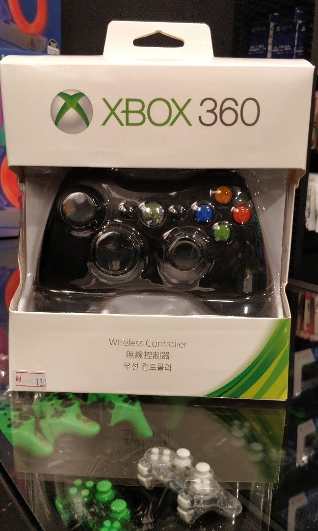 XBOX 360 Controller Wireless (New) Oem, Video Gaming, Gaming ...