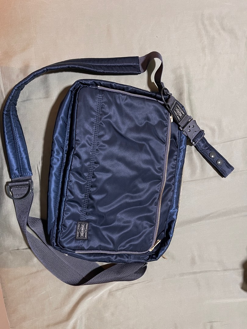 Yoshida Porter Sling Bag w Luggage Tag, Men's Fashion, Bags, Sling Bags on Carousell