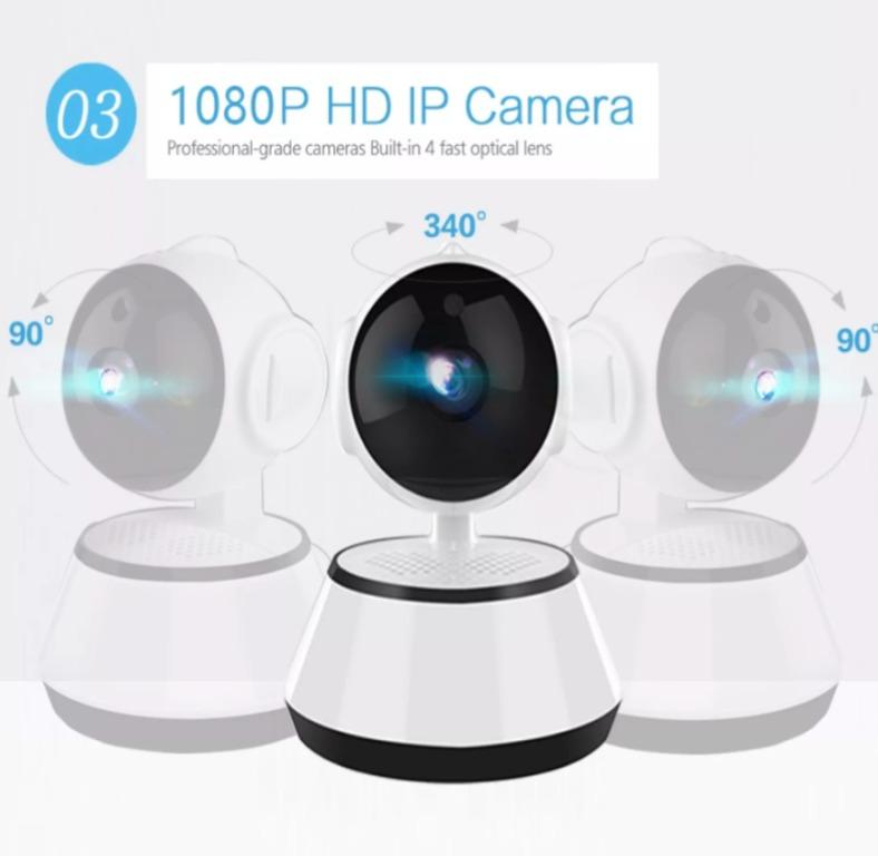 1080P IP CAM HD Wifi IP Security Camera Wireless CCTV Home Network ...