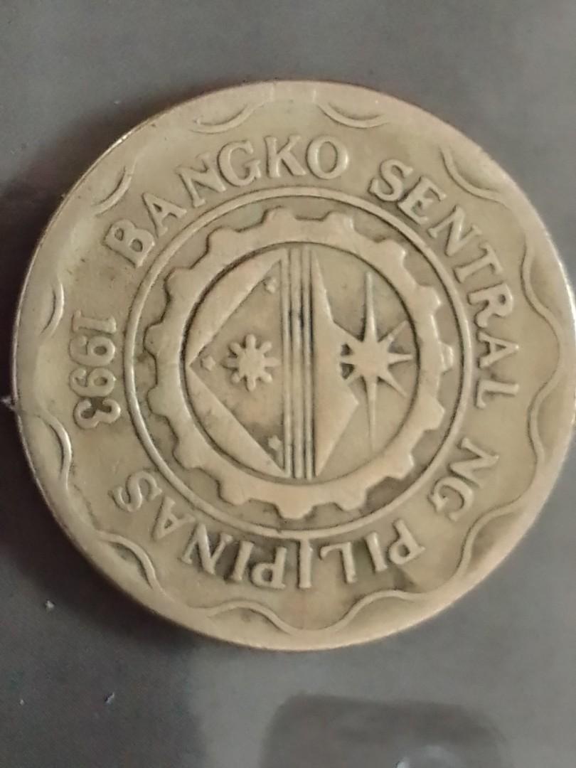 1999 5 Piso BSP error coin, Hobbies & Toys, Memorabilia & Collectibles ...