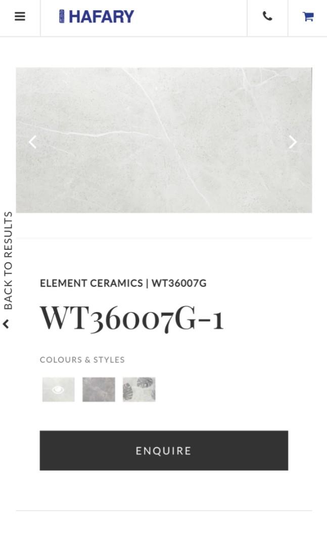 30x60 tiles from hafary, Furniture & Home Living, Kitchenware ...