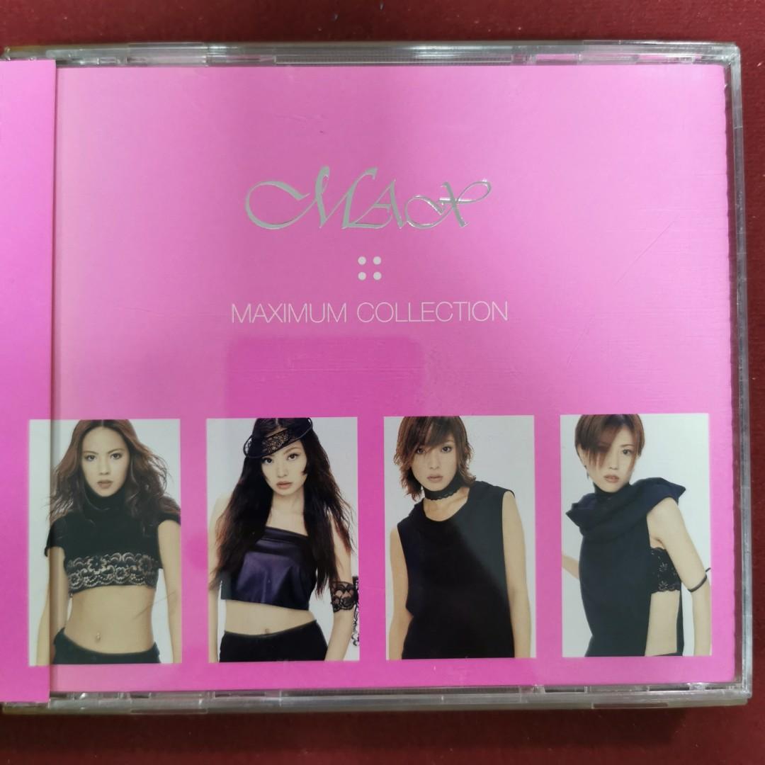 95％new 日本版 MAX - MAXIMUM COLLECTION 精選 2CD / 1999年 附歌詞書 日本 女子組合 made in Japan #罕有保留原裝完美側紙 保存良好 新 ...