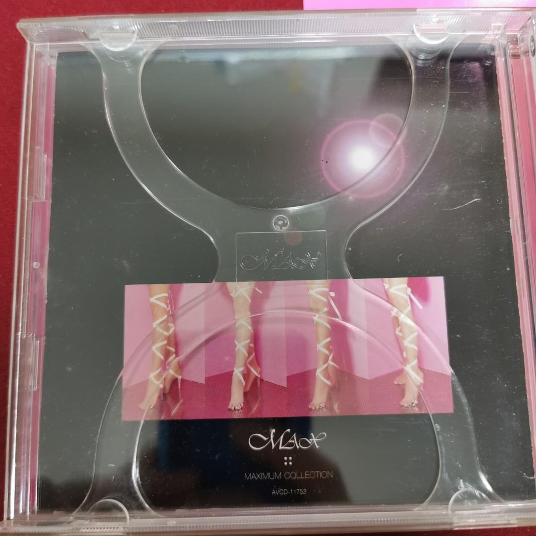 95％new 日本版 MAX - MAXIMUM COLLECTION 精選 2CD / 1999年 附歌詞書 日本 女子組合 made in ...