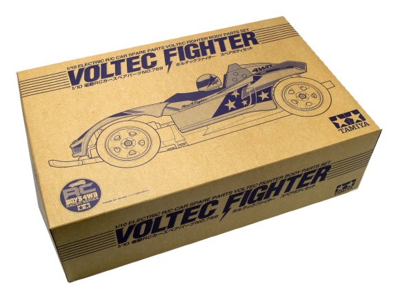 田宮遙控車模型車殼 Tamiya EP 1/10 Voltec Fighter Body Parts Set 50759, 興趣及遊戲, 玩具 ...