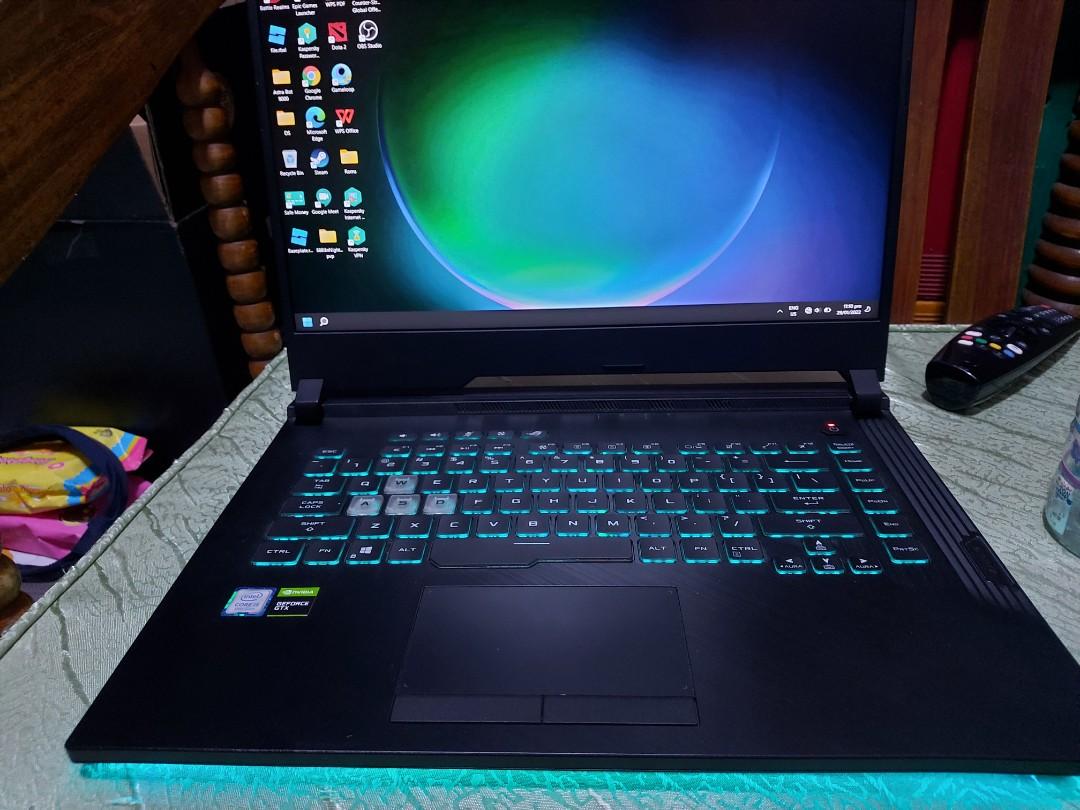 Asus rog g strix G53GT i5-9th gen w/box & receipt, Computers & Tech ...