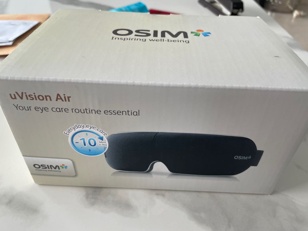 Brand new OSIM uVision Air eye massager, Beauty & Personal Care, Face ...