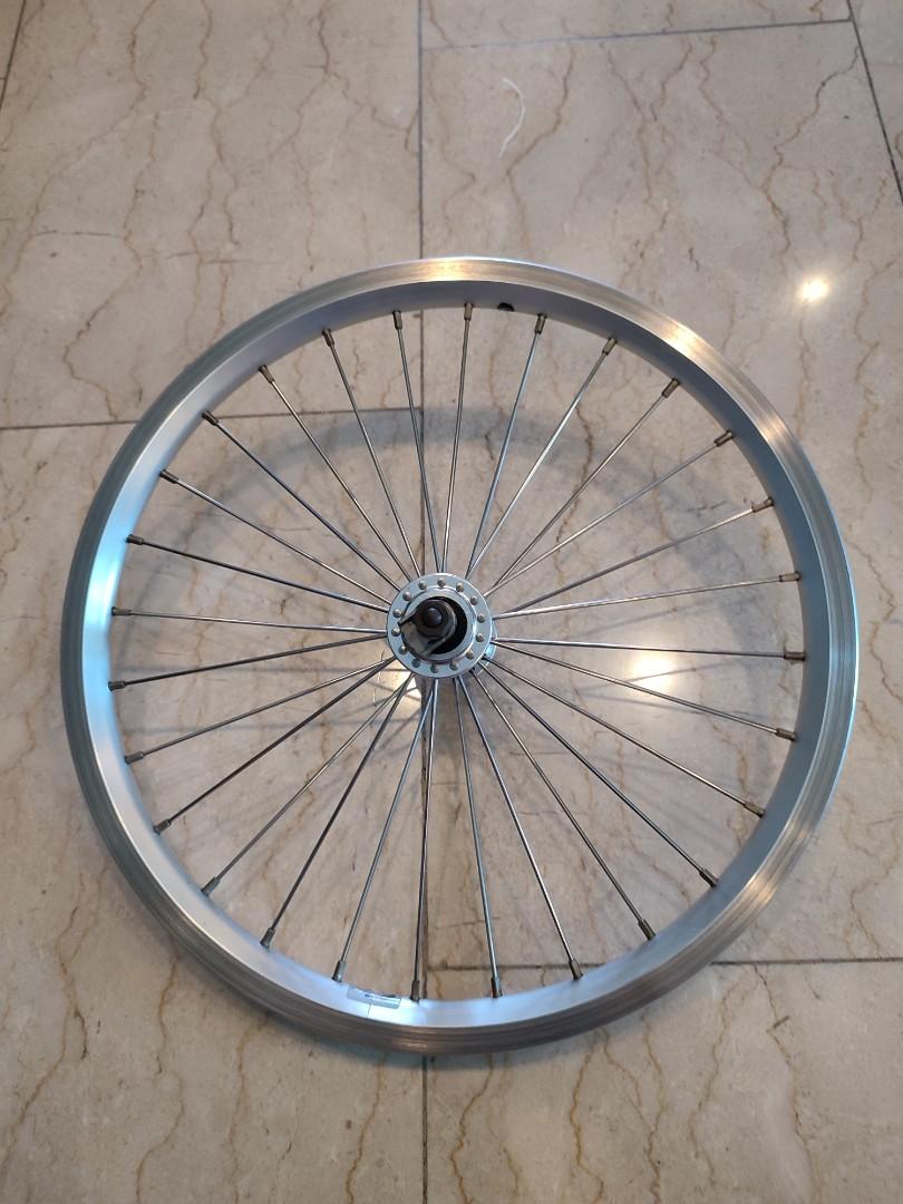 Brompton Front Wheelset, Sports Equipment, Bicycles & Parts, Parts ...