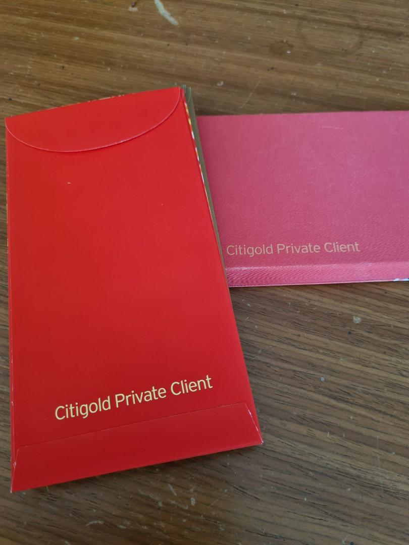 Citigold Private Client 2022 Red Packets, Hobbies & Toys, Stationery ...