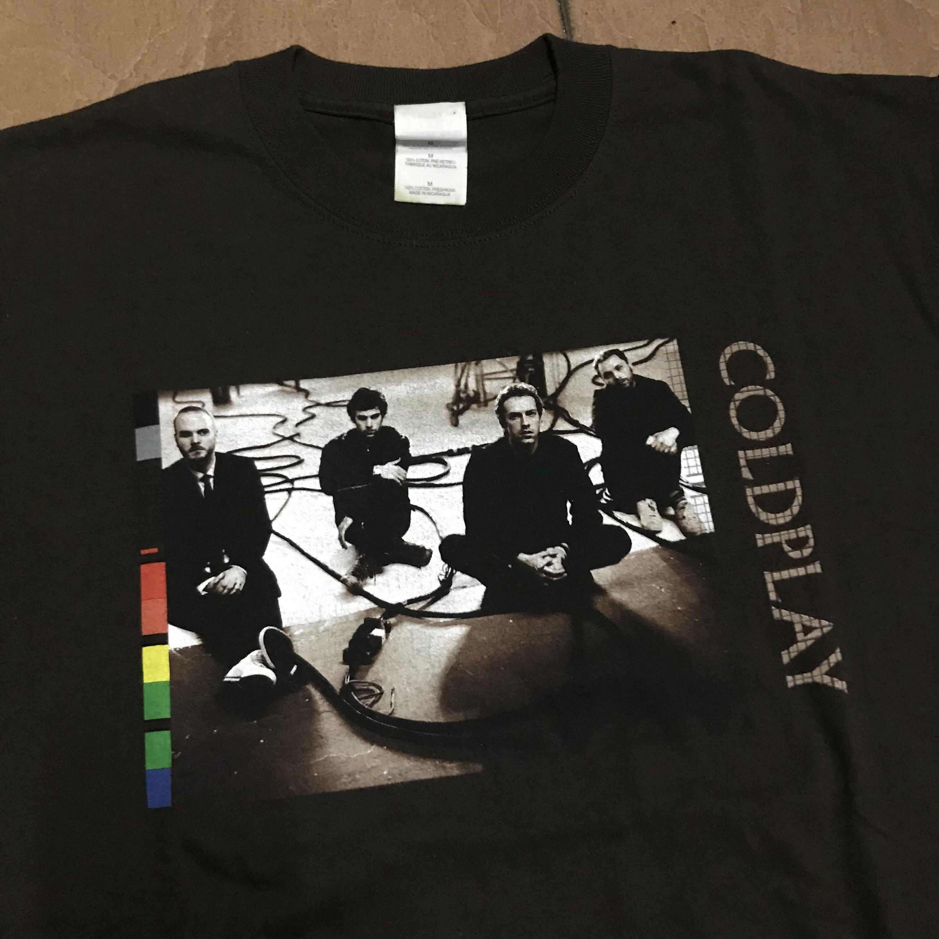 coldplay vintage y2k, Men's Fashion, Tops & Sets, Tshirts & Polo Shirts ...