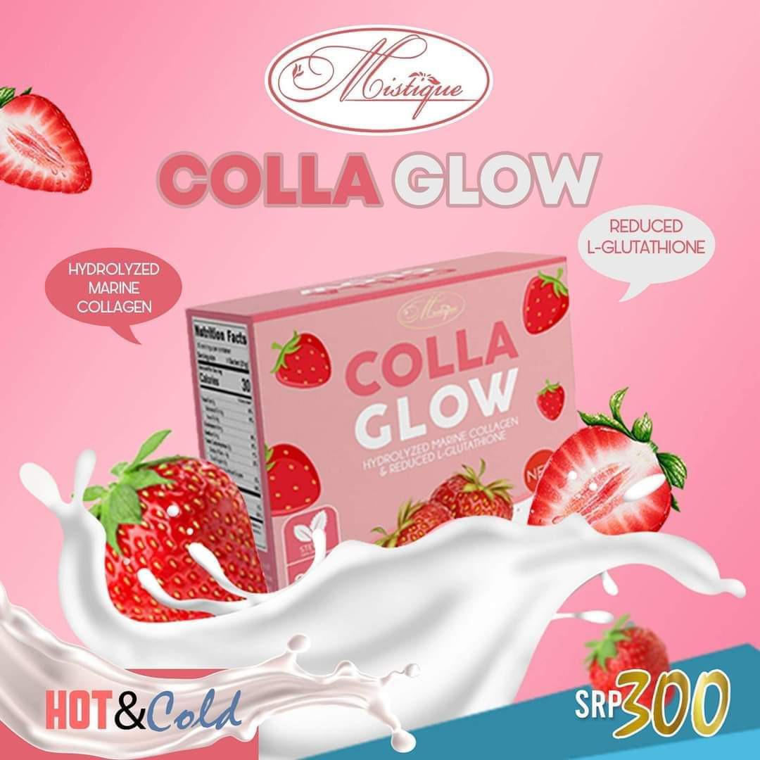 Colla glow strawberry drink, Health & Nutrition, Health Supplements ...