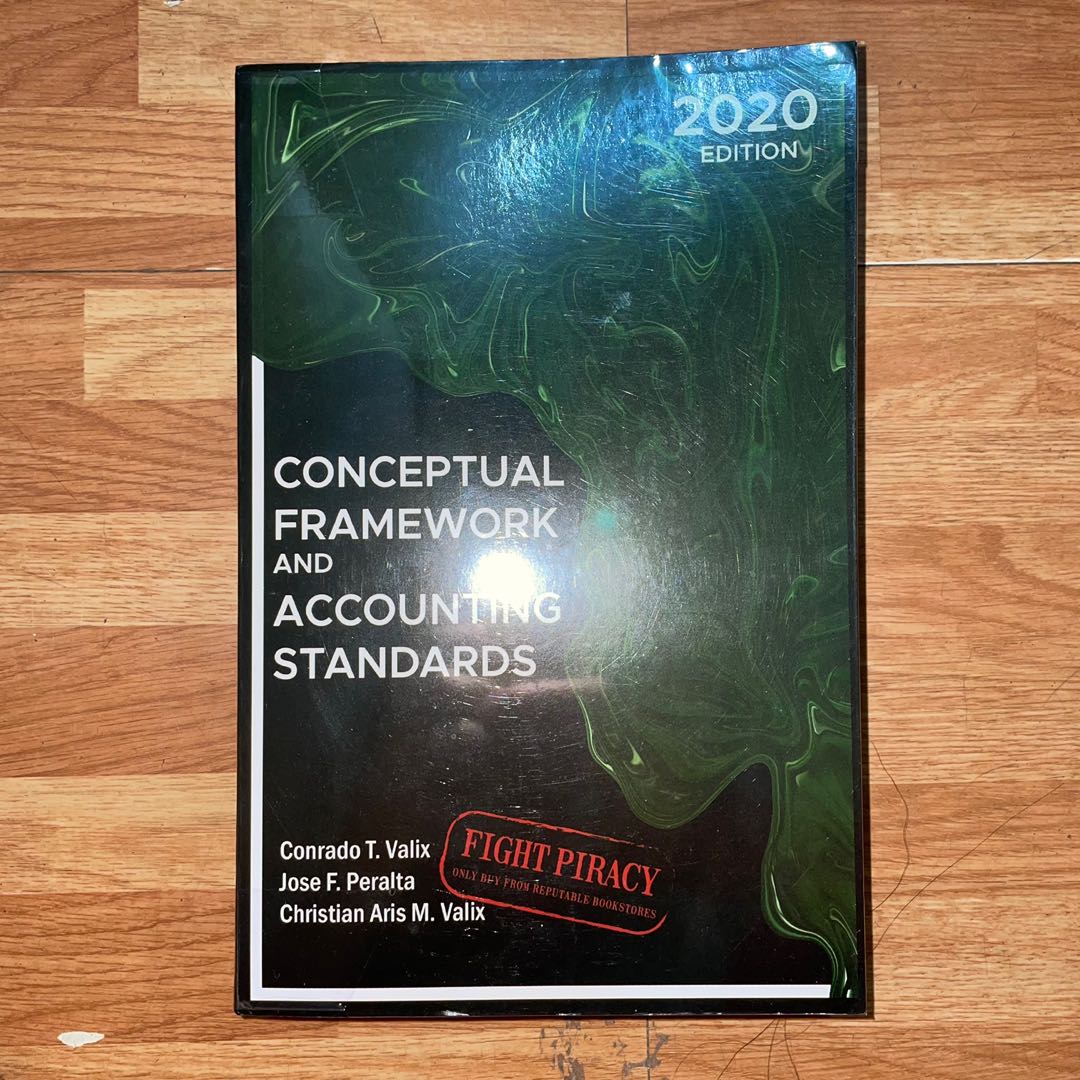 Conceptual Framework and Accounting Standards 2020 Edition by Valix ...