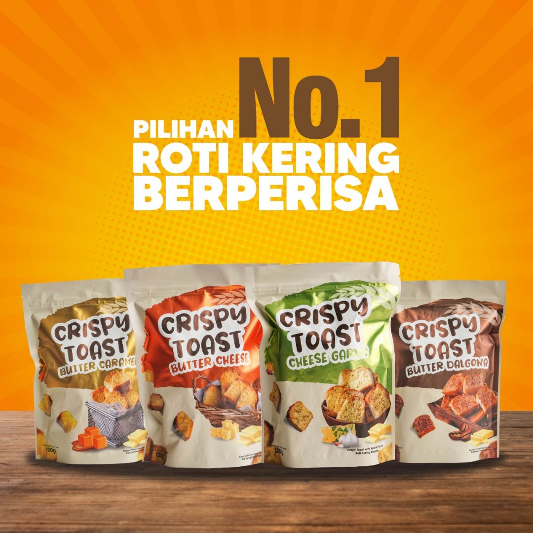 Crispy Toast, Food & Drinks, Packaged & Instant Food on Carousell