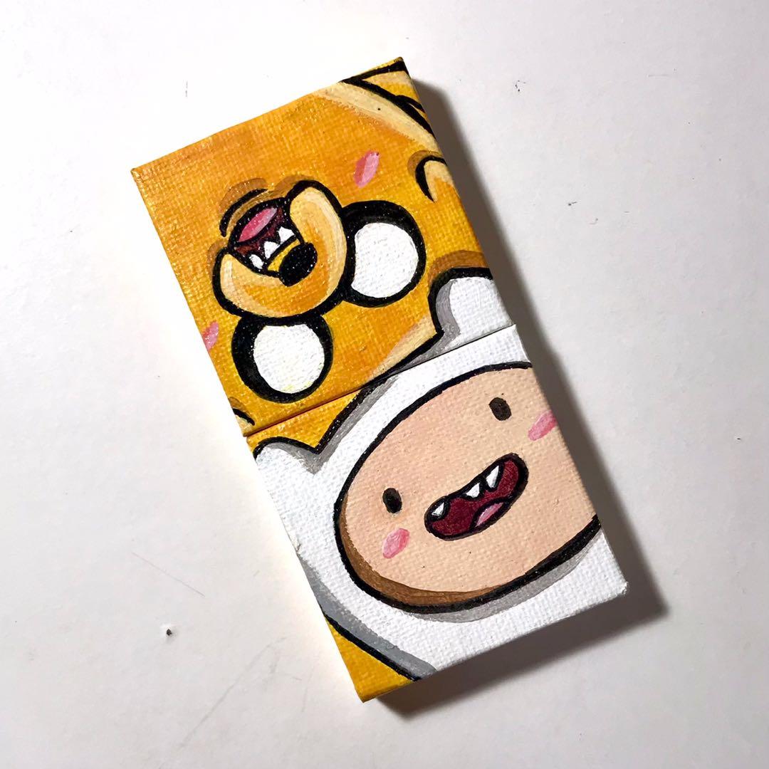 Custom Cute Mini Painting Magnets (Chibi Portraits): Friendship magnets ...