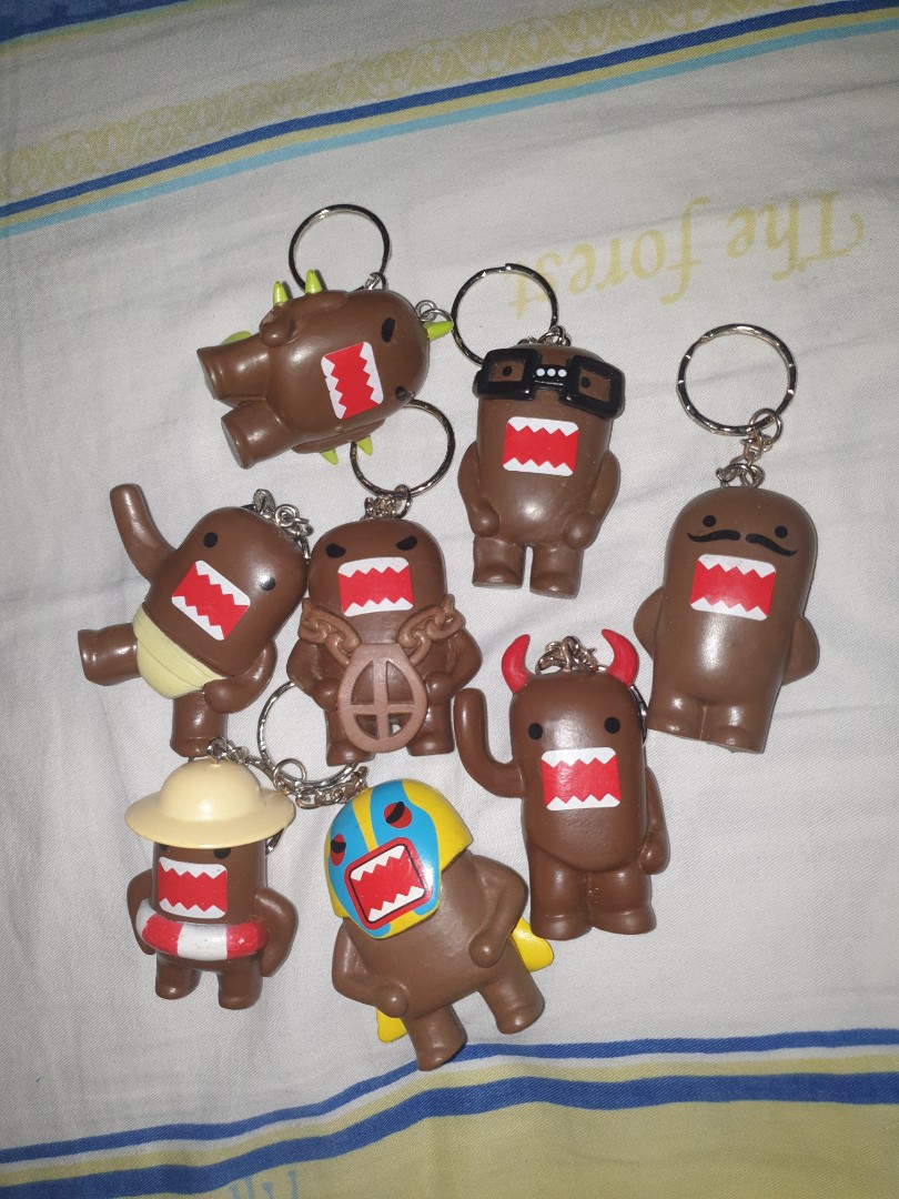 Domo-kun Keychain / Key holders, Hobbies & Toys, Memorabilia ...