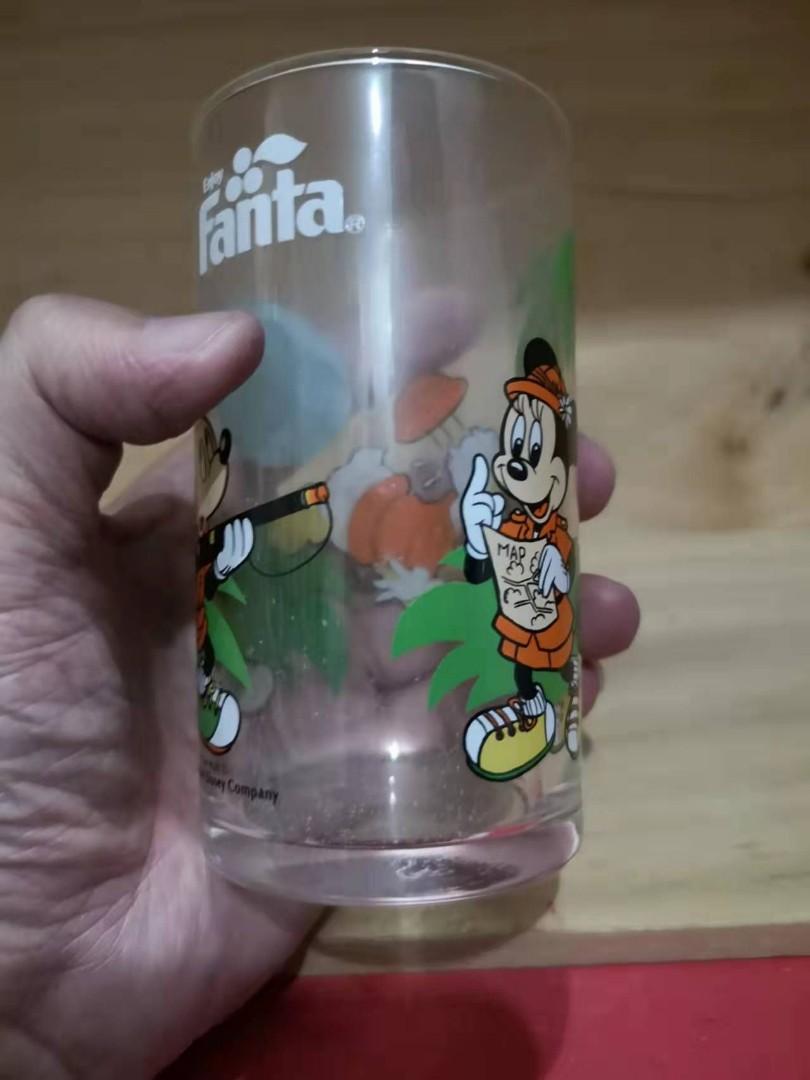 Vintage Fanta x The Walt Disney Glass Collection set of 3, Hobbies ...