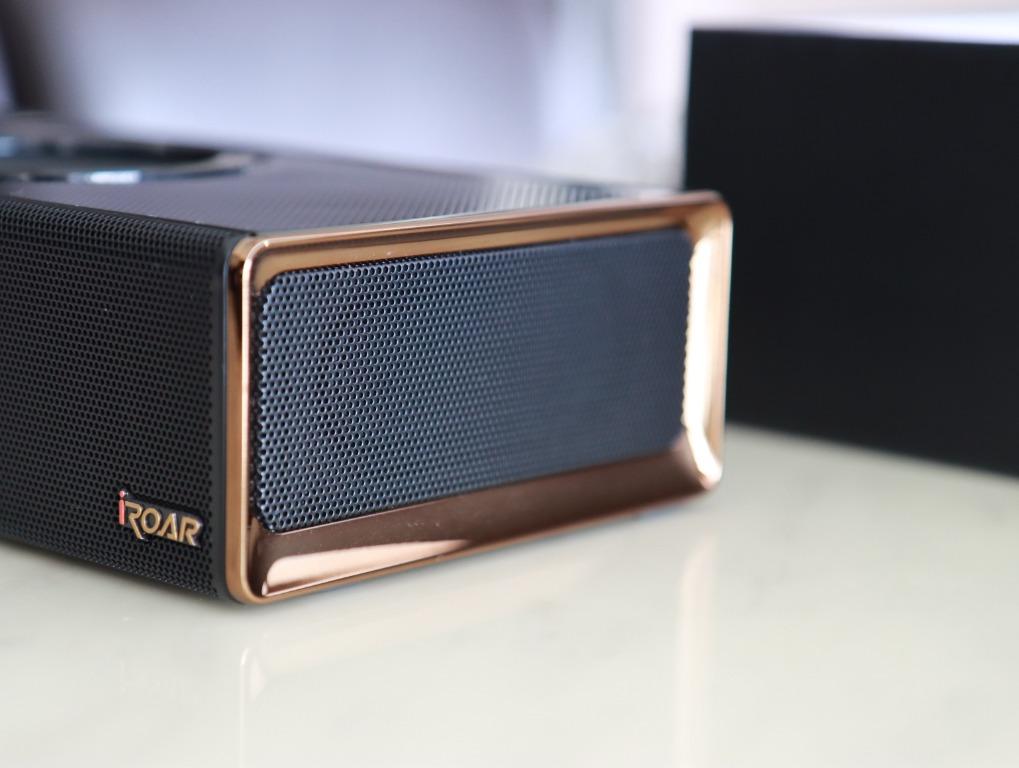 Full Set Creative iRoar + iRoar Rock Docking Subwoofer + iRoar Mic ...