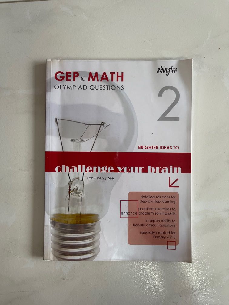 GEP & Math Olymaid Questions 2 P4-5, Hobbies & Toys, Books & Magazines ...