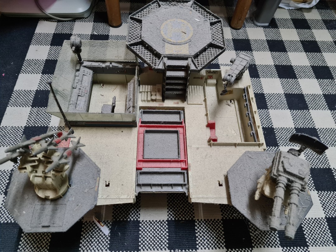 GI JOE VINTAGE 1985 TRANSPORTABLE TACTICAL BATTLE PLATFORM VHTF ...