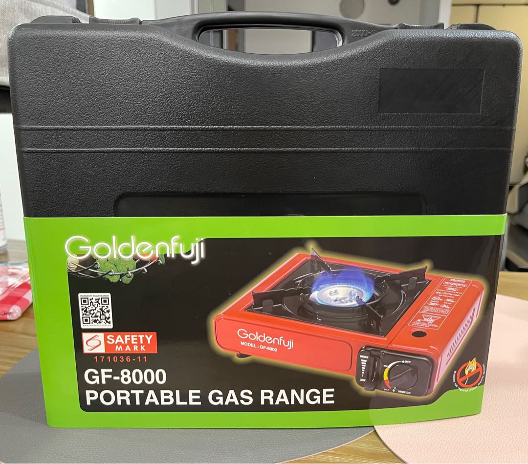 Golden Fuji portable gas stove, TV & Home Appliances, Kitchen ...