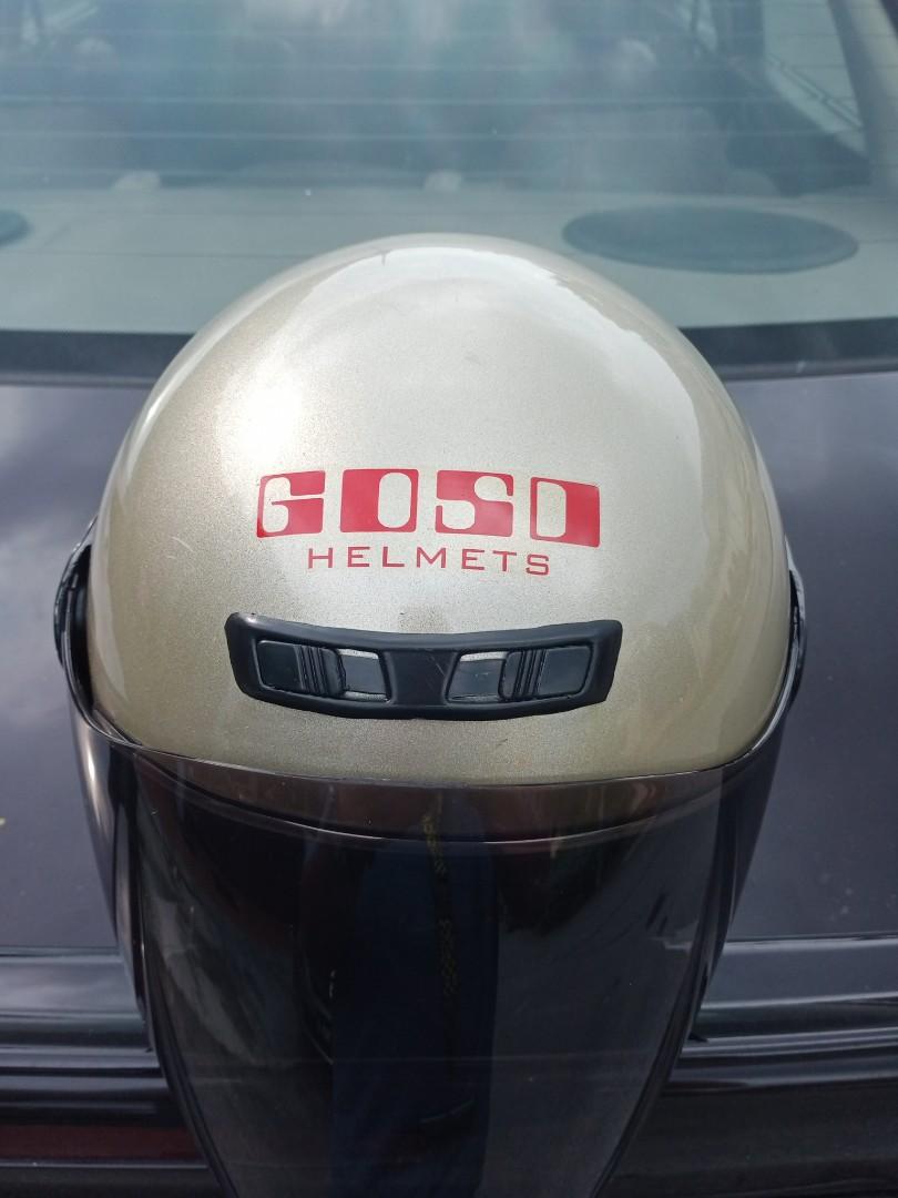 GOSO helmet retro NOS new old stock, Auto Accessories on Carousell