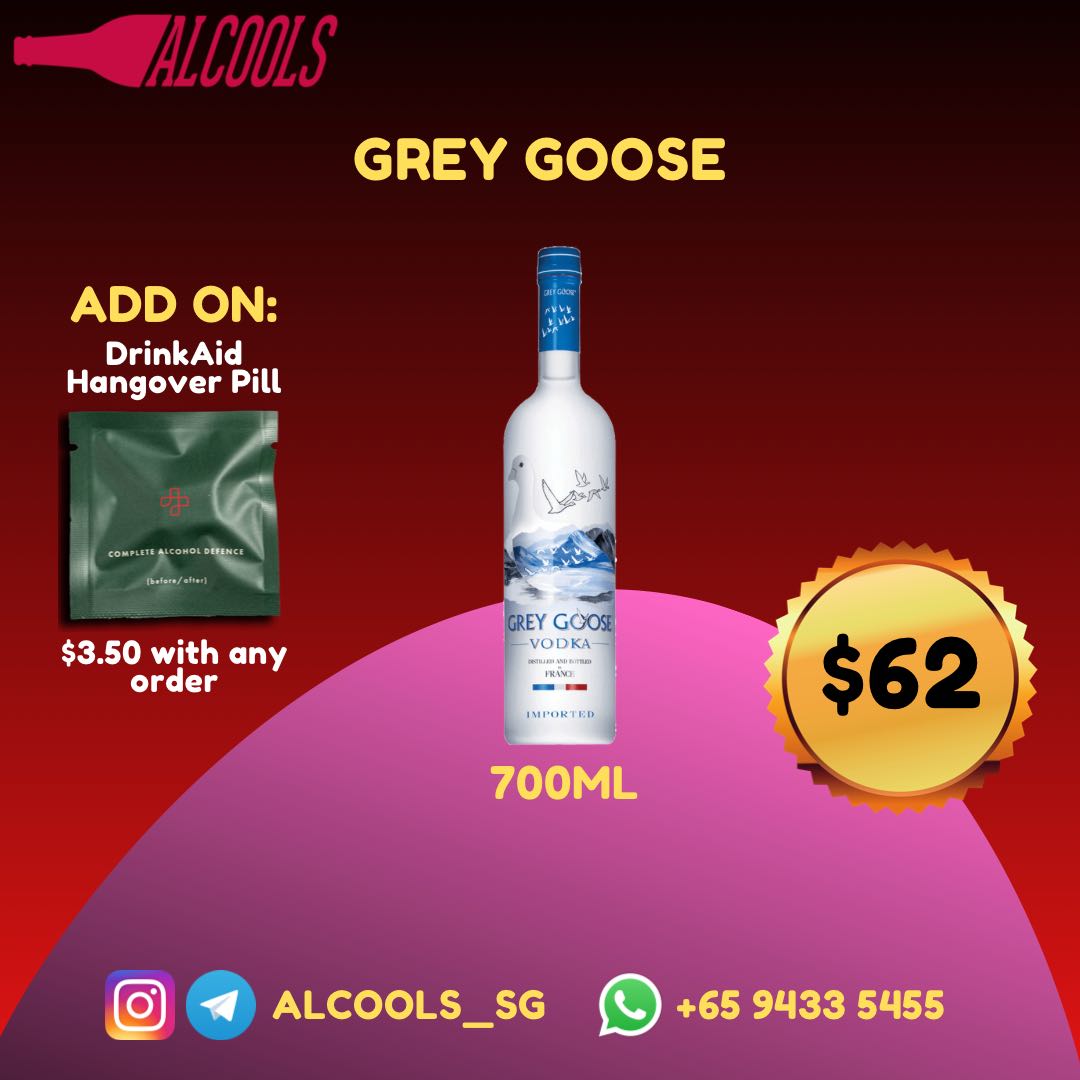 Grey Goose / 700ml / Same Day Alcohol Delivery / Wholesale, Food ...