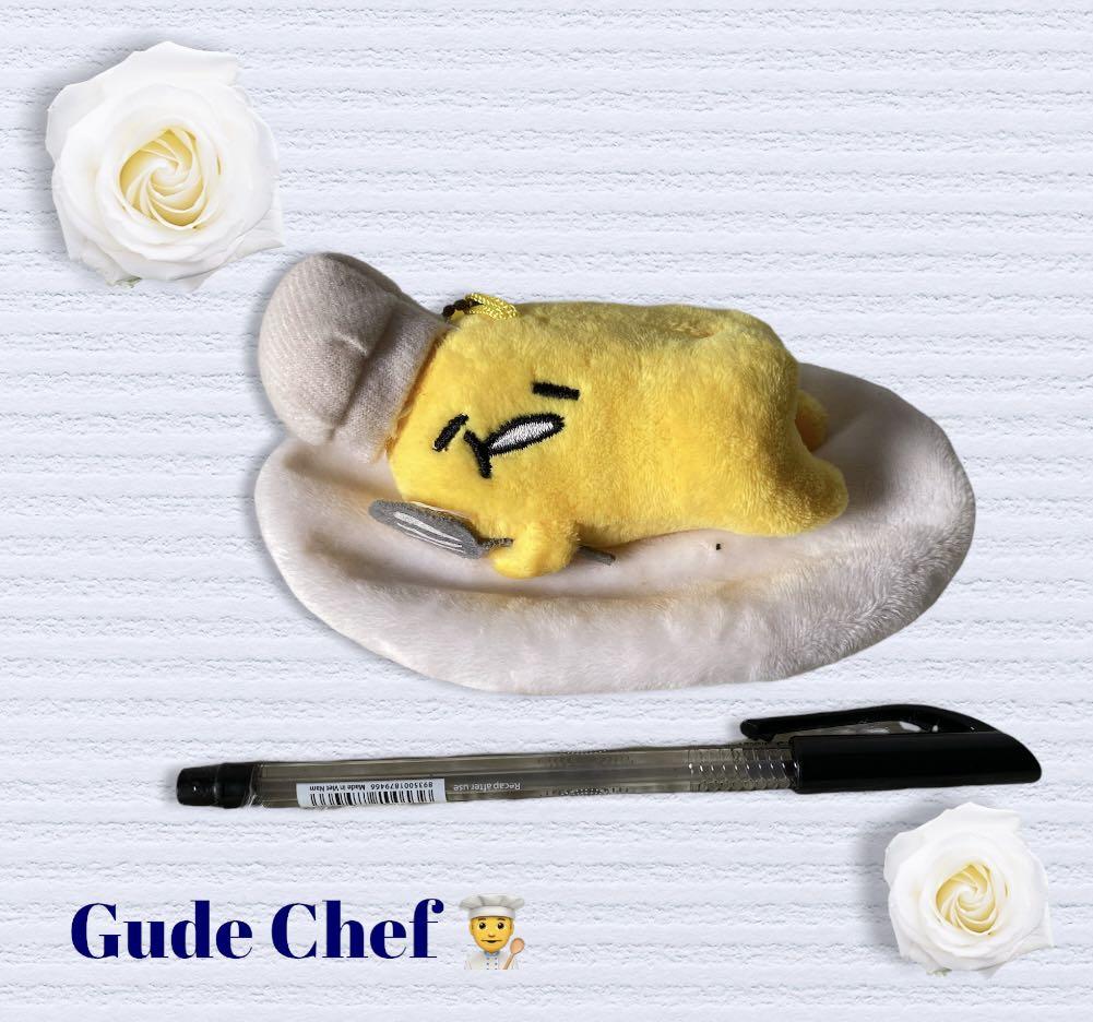 Gudetama Chef Charm, Hobbies & Toys, Toys & Games on Carousell