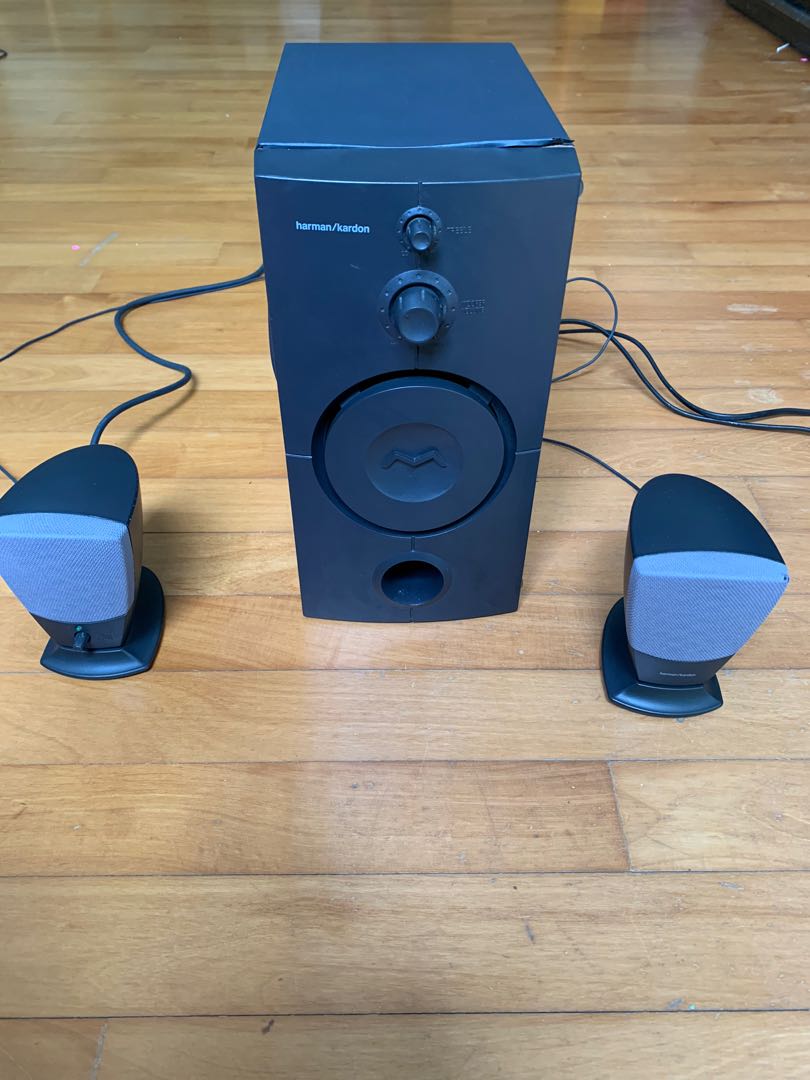 Harman Kardon subwoofer with satellite speakers, Audio, Soundbars ...