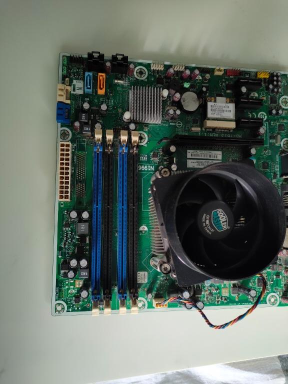 HP N1996 Motherboard with i5 processor Cooler Master 4GB RAM + internal ...