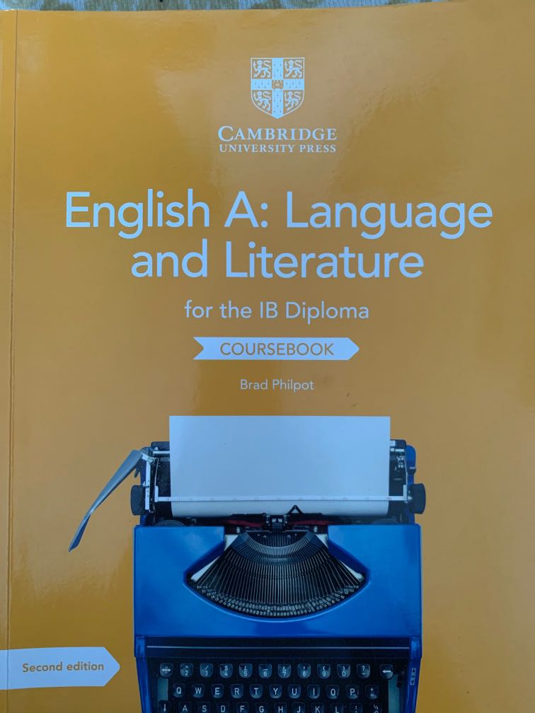 IB English A Language and Literature Cambridge Textbook Latest Edition ...