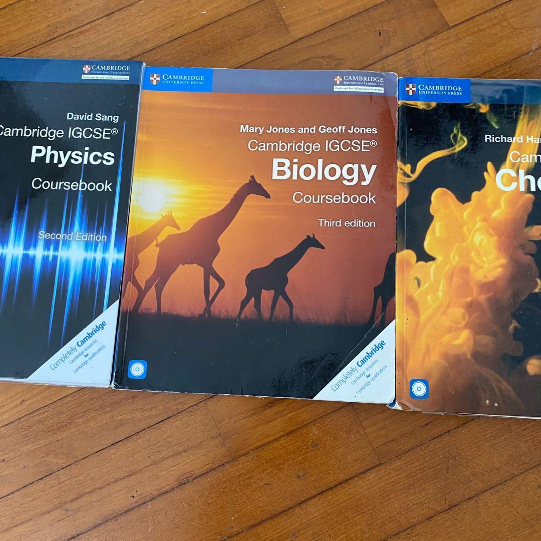 Cambridge IGCSE Science Textbooks set, Hobbies & Toys, Books ...