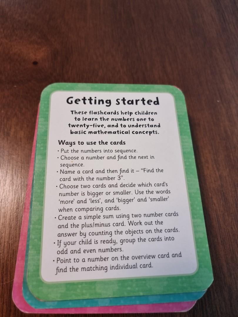 Infant flashcards, Babies & Kids, Infant Playtime on Carousell