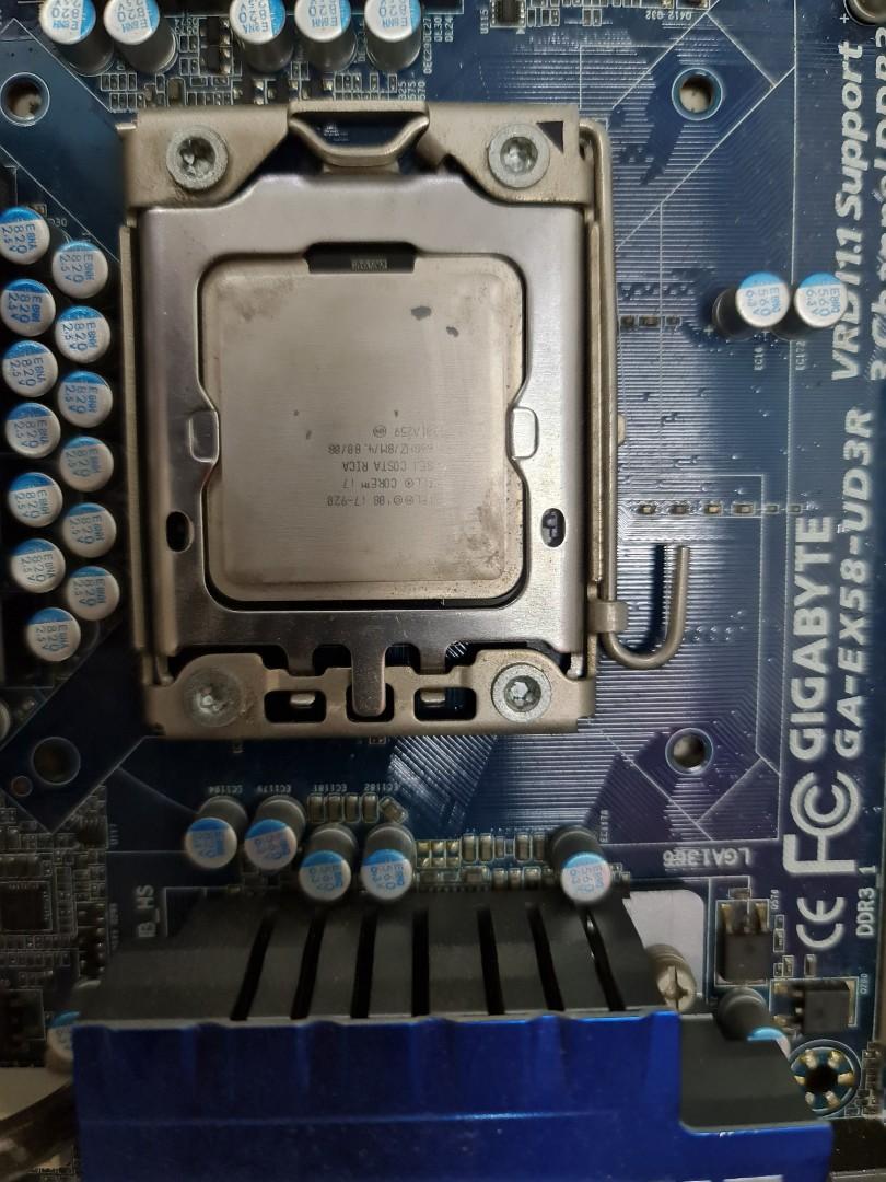 Intel core i7-920 chipset with Gigabyte gaming motherboard, Computers ...