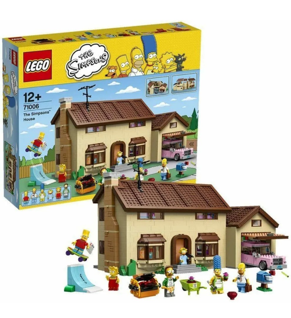 Lego Simpsons house 71006, Hobbies & Toys, Toys & Games on Carousell