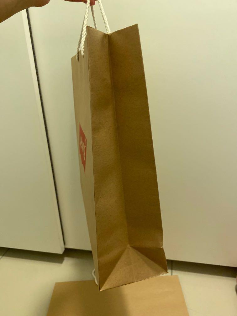 Levis Paper Bag, Luxury, Bags & Wallets on Carousell