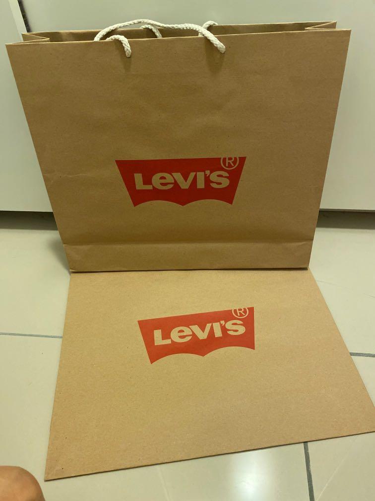 Levis Paper Bag, Luxury, Bags & Wallets on Carousell