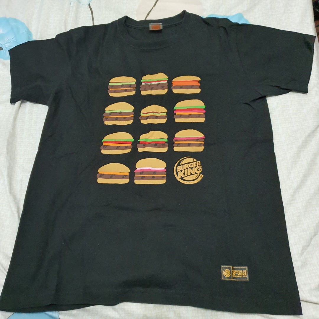 Limited Edition Burger King 50th Store opening shirt, Men's Fashion ...