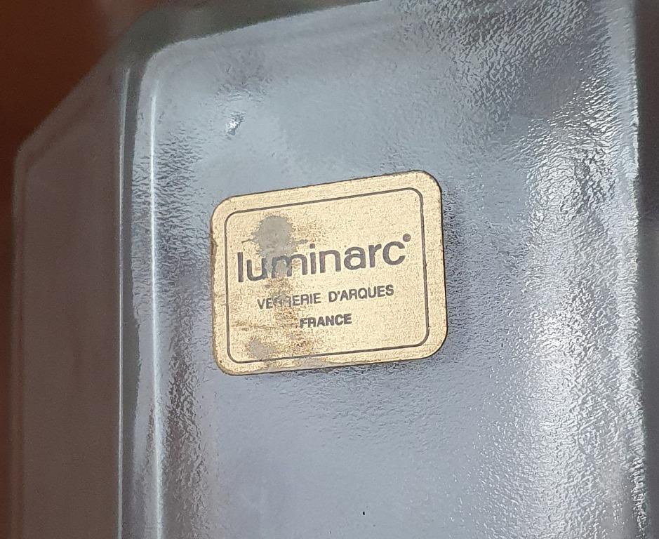 Luminarc Arcoroc Decanter Glass Bottle for Brandy Whiskey, Furniture ...