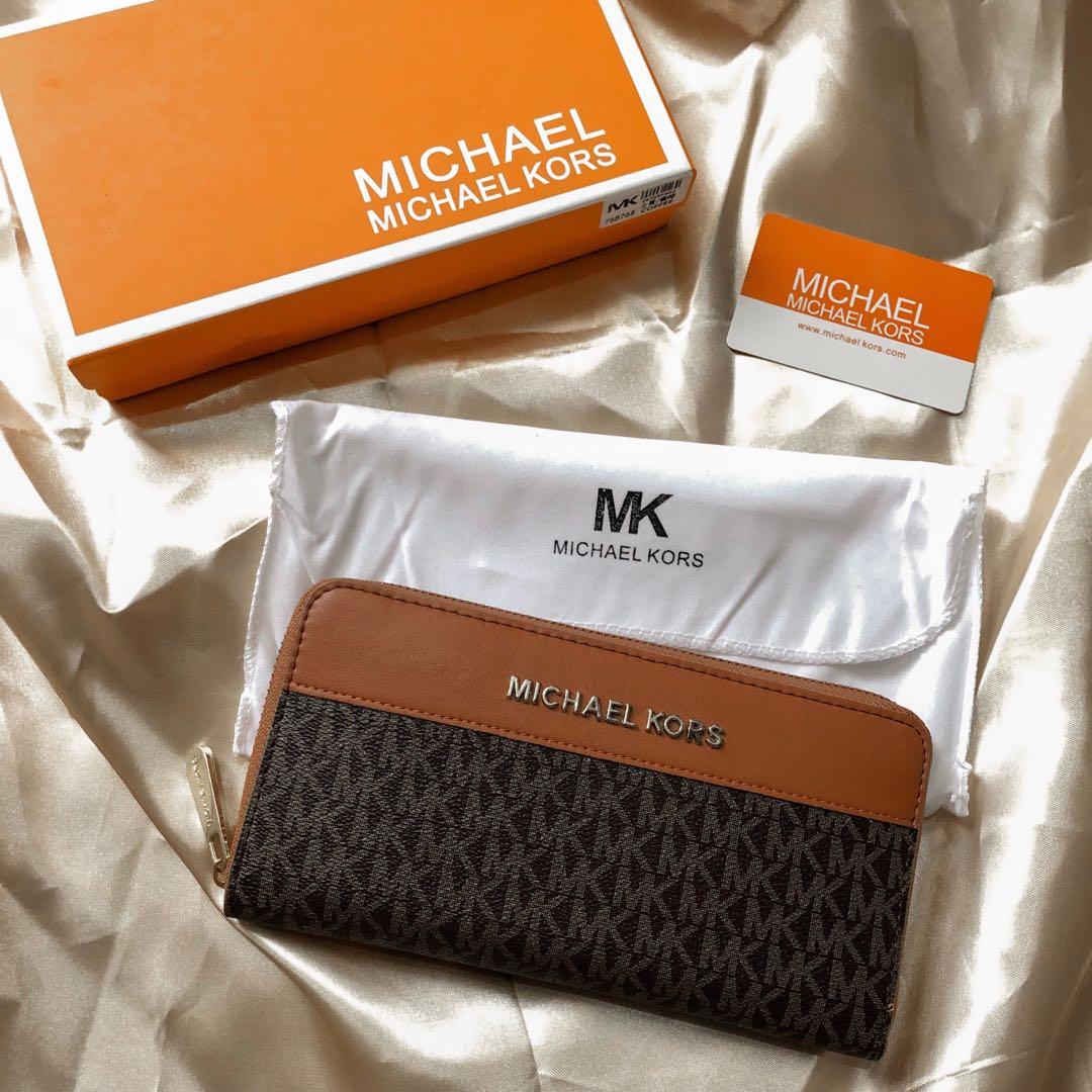 MK CLASSIC LONG WALLET, Luxury, Bags & Wallets on Carousell