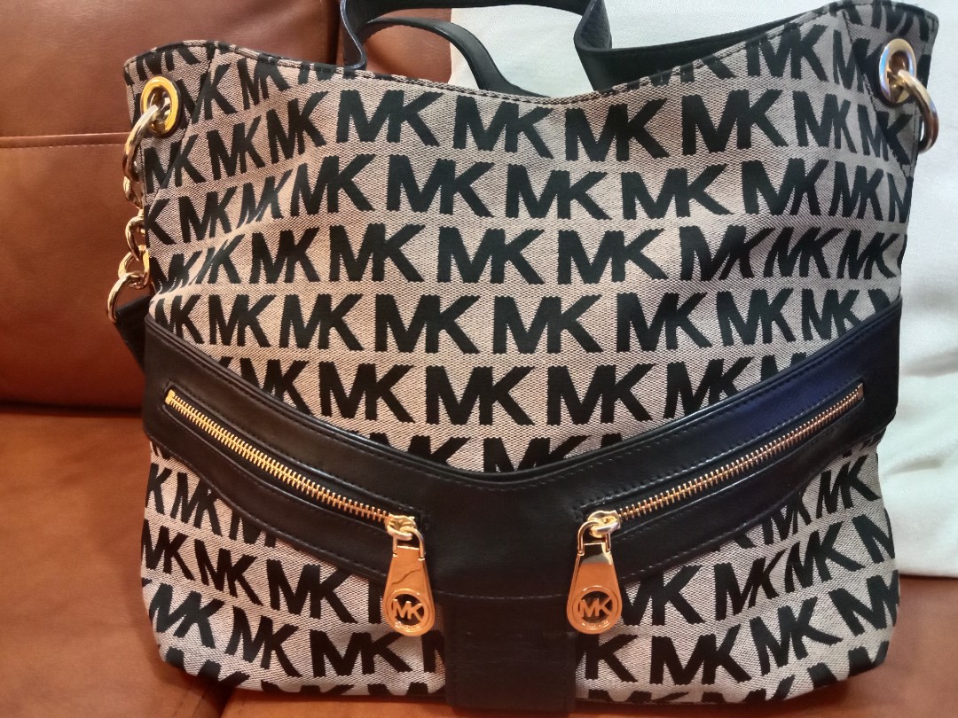 MK TWO WAY BAG, Luxury, Bags & Wallets on Carousell