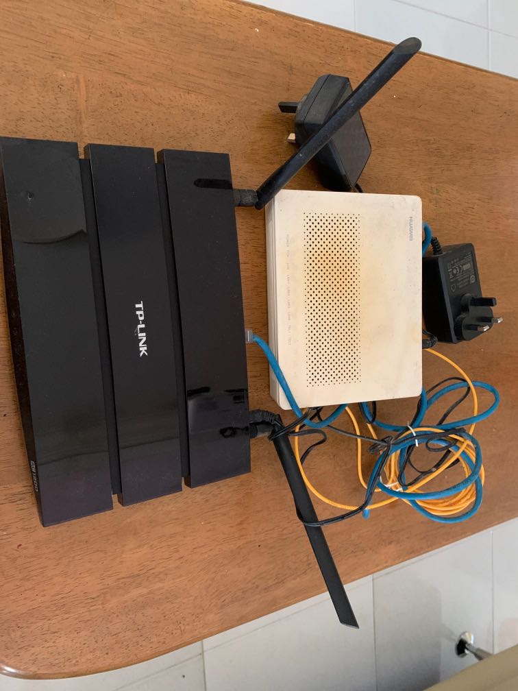 Modem routers set, Computers & Tech, Parts & Accessories, Networking on ...