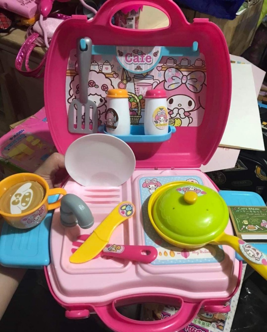 My Melody Cafe Playset, Hobbies & Toys, Toys & Games on Carousell