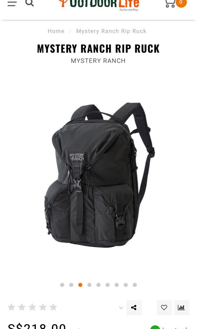 Mystery Ranch Rip Ruck, Men's Fashion, Bags, Backpacks on Carousell